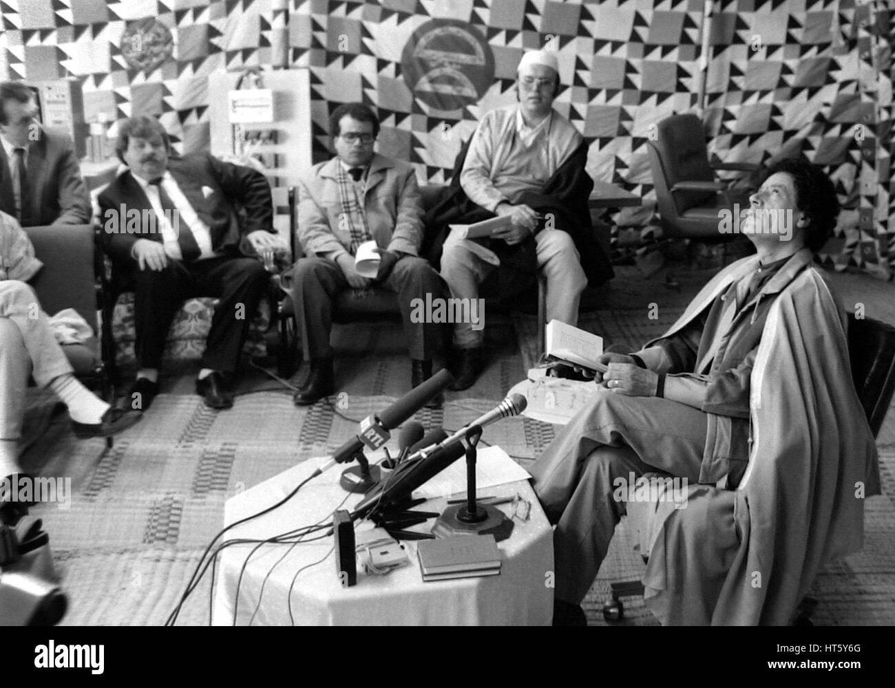 Libya muammar gaddafi hi-res stock photography and images - Alamy