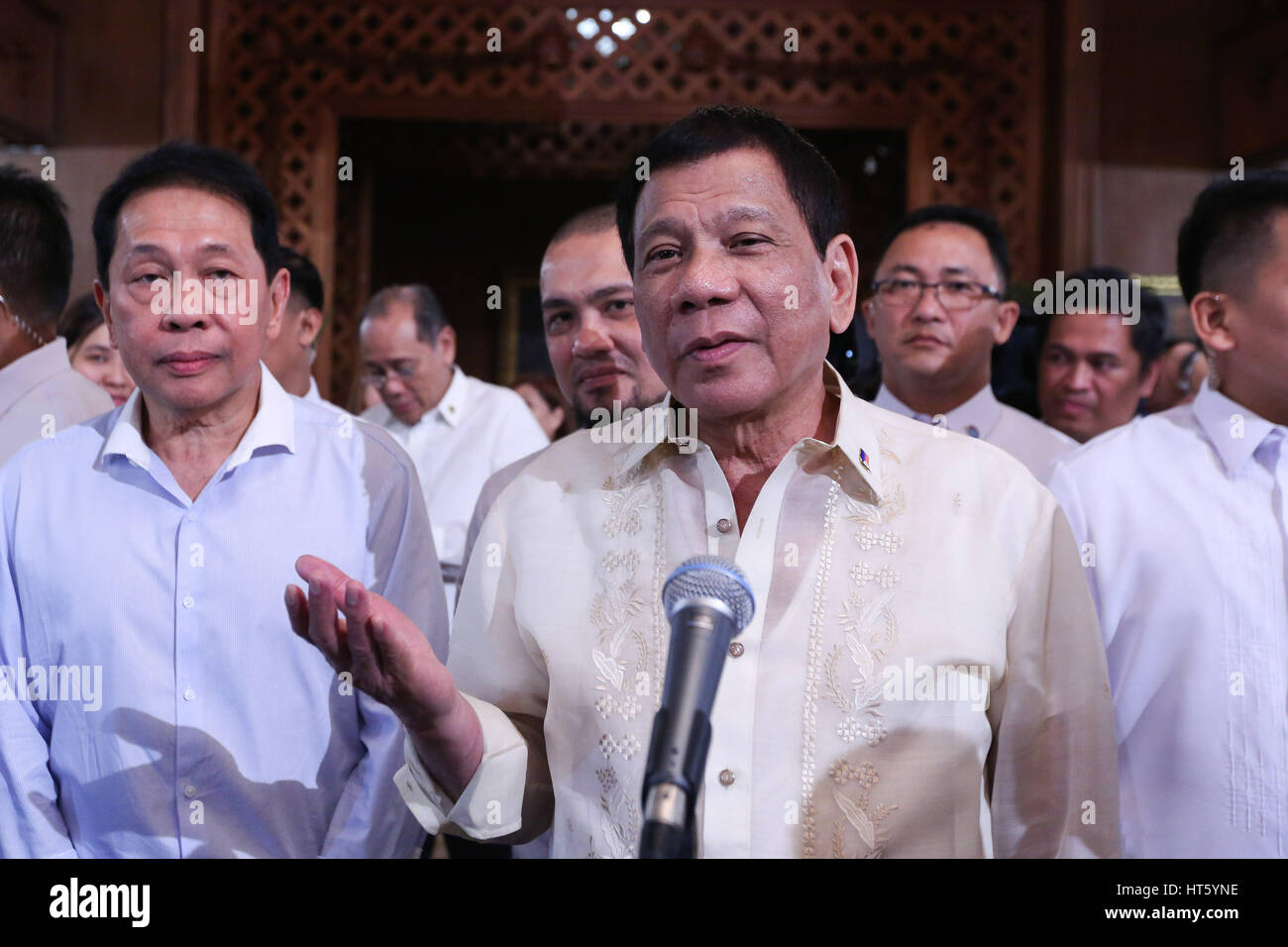 Philippine President Rodrigo Duterte High Resolution Stock Photography ...