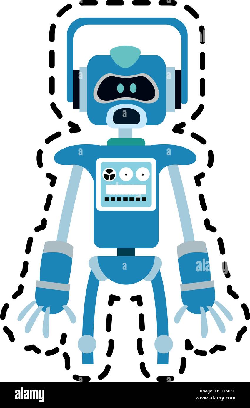 robot technology icon image Stock Vector Image & Art - Alamy