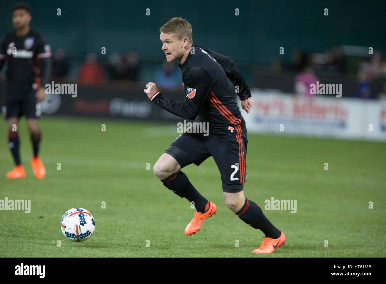 D.C. United defender Taylor Kemp (2) during D.C. United's home opener ...