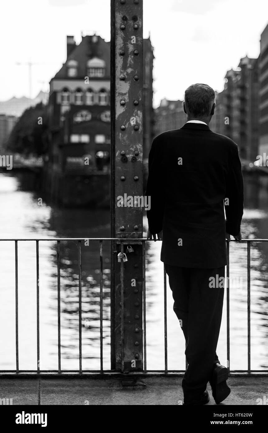 Business man portrait in office Black and White Stock Photos & Images ...