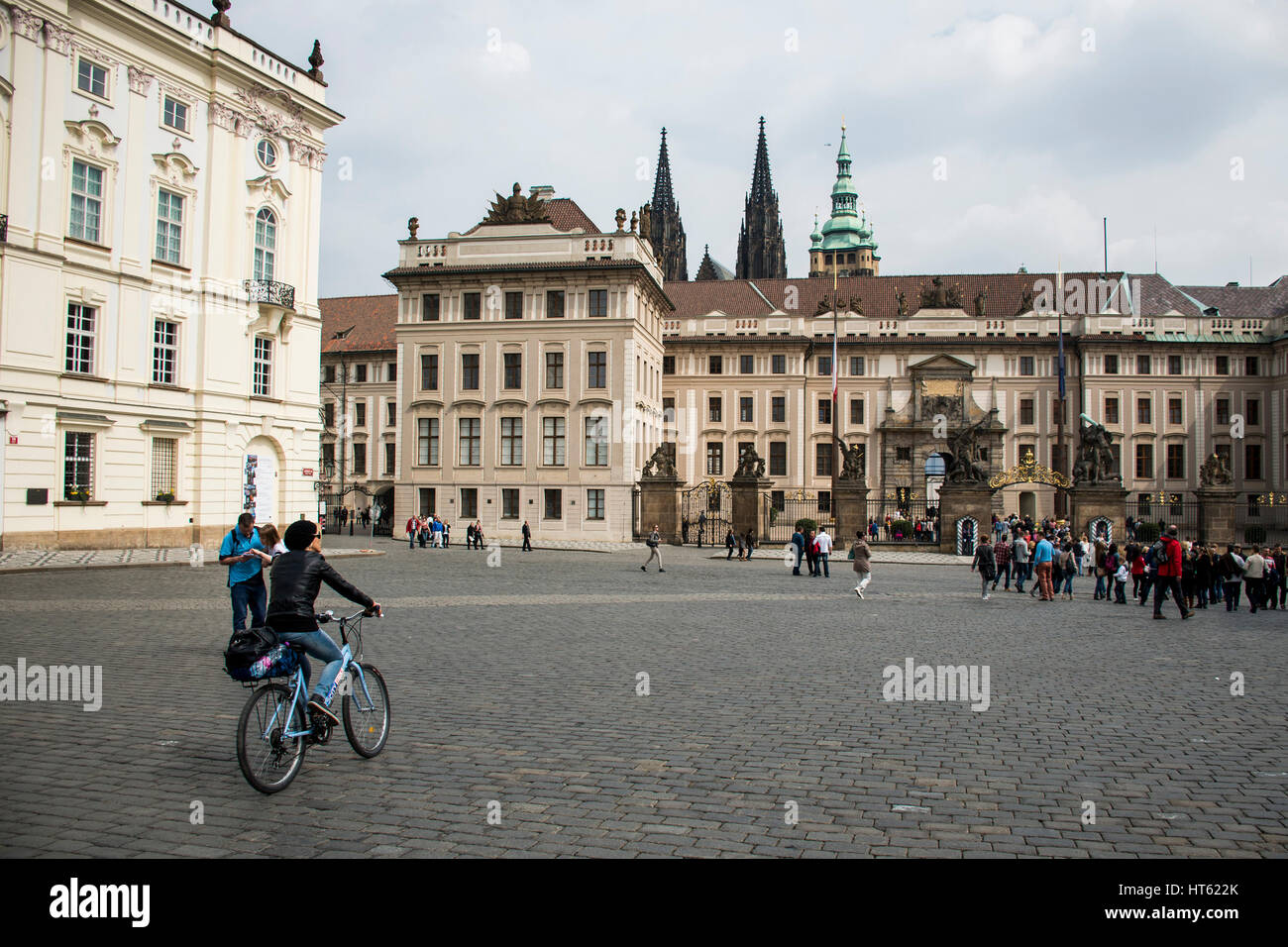 Prague road cycling hi-res stock photography and images - Alamy