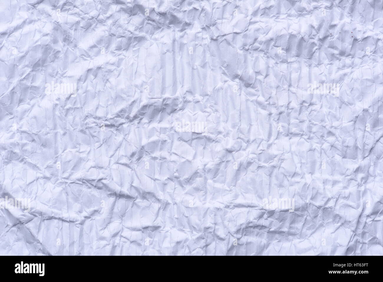 Wrinkled white paper texture Stock Photo - Alamy