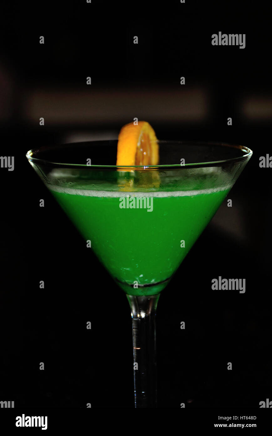 Appletini cocktail liquor martini hi-res stock photography and images ...