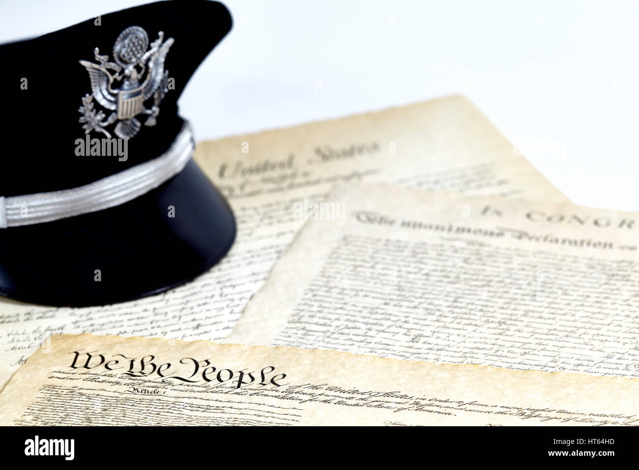 US Constitution with Bill of Rights and Declaration of Independence ...