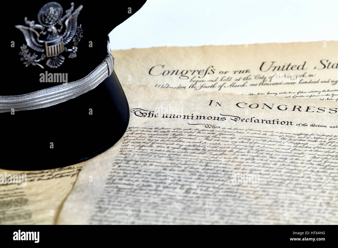 US Constitution with Bill of Rights and Declaration of Independence ...