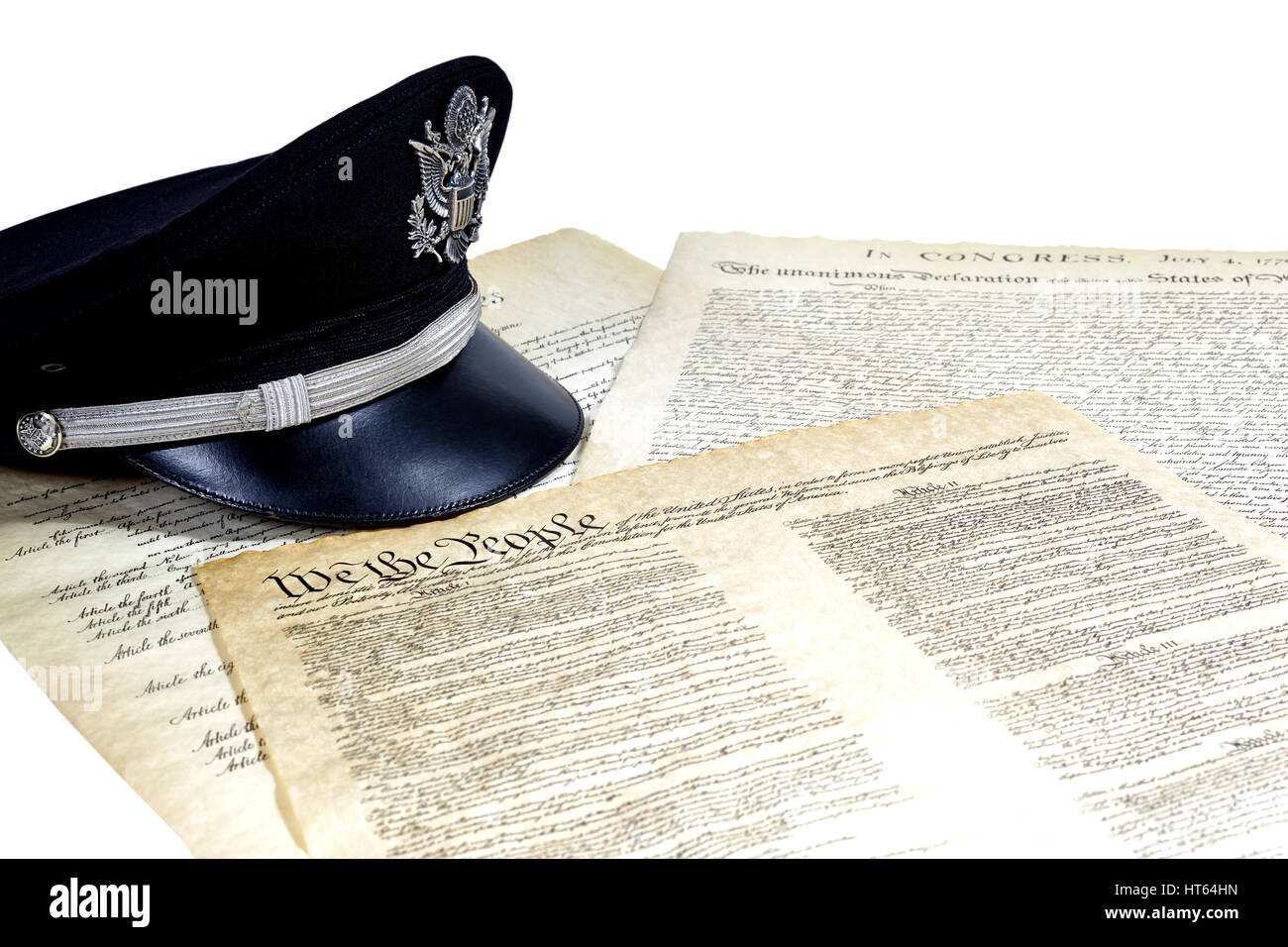 US Constitution with Bill of Rights and Declaration of Independence ...