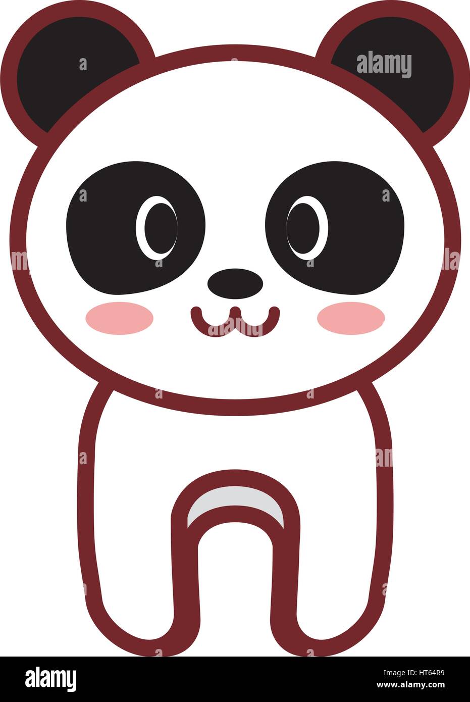 cartoon panda animal image Stock Vector Image & Art - Alamy