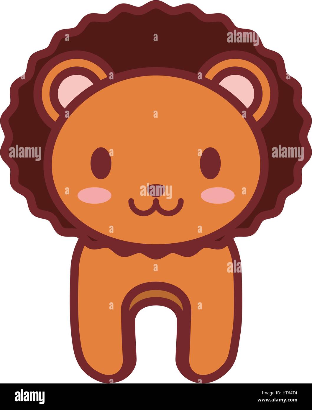 Jungle animal cutout Stock Vector Images - Alamy