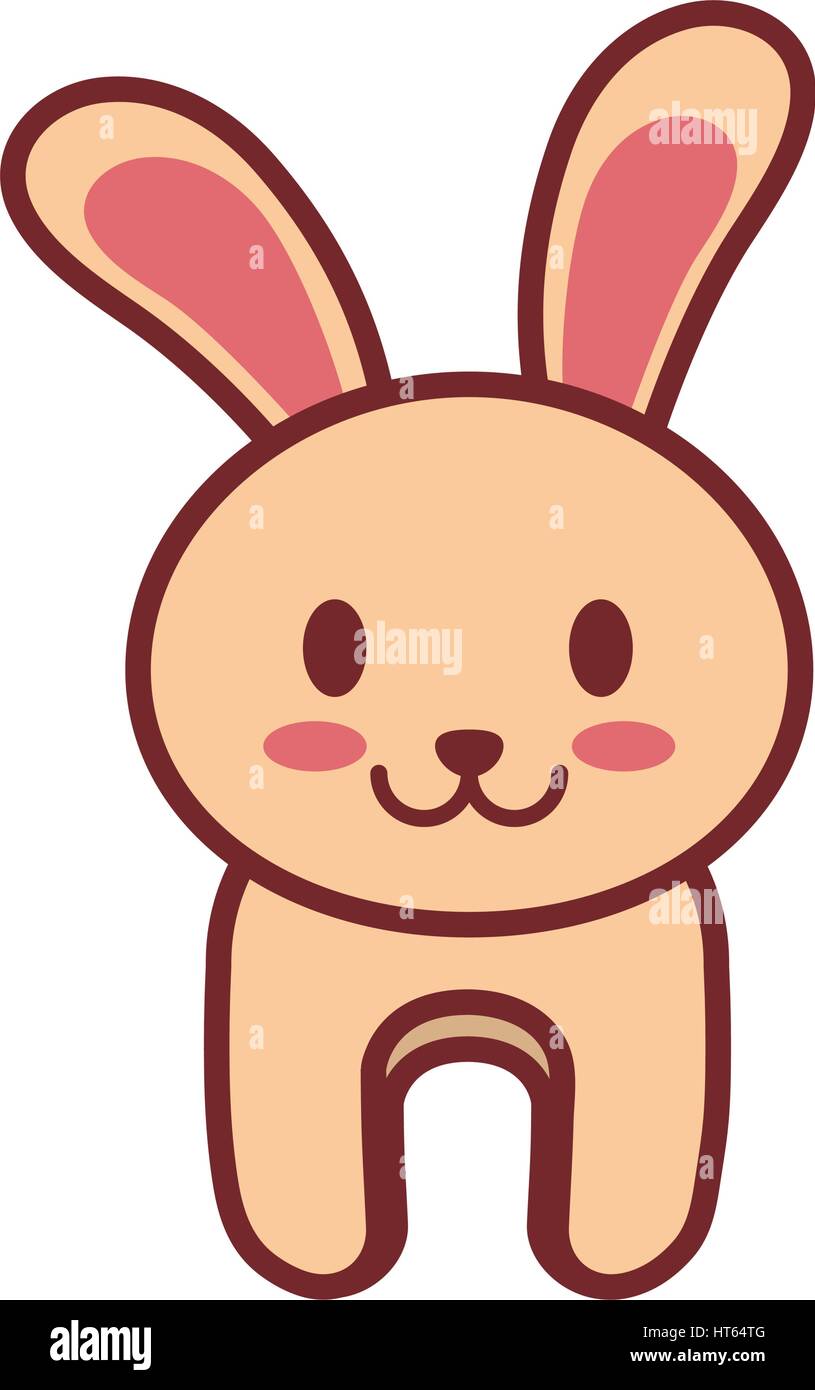 cartoon rabbit animal image Stock Vector Image & Art - Alamy