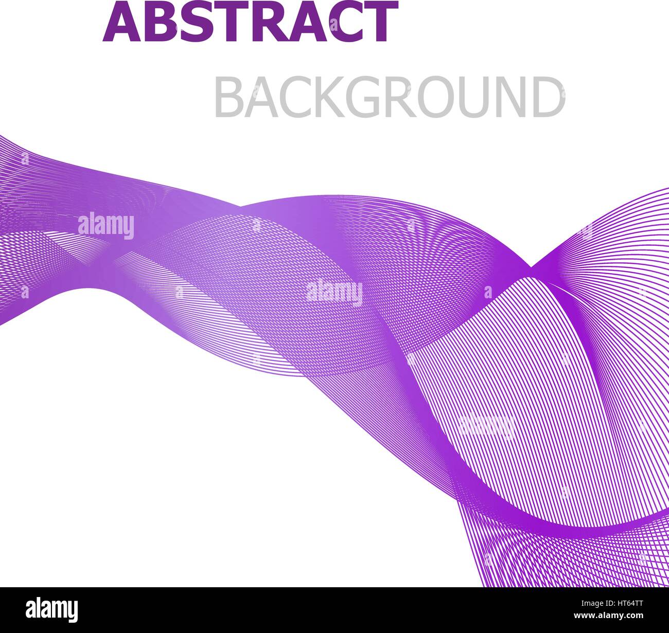 Purple line wave abstract background, stock vector Stock Vector Image ...