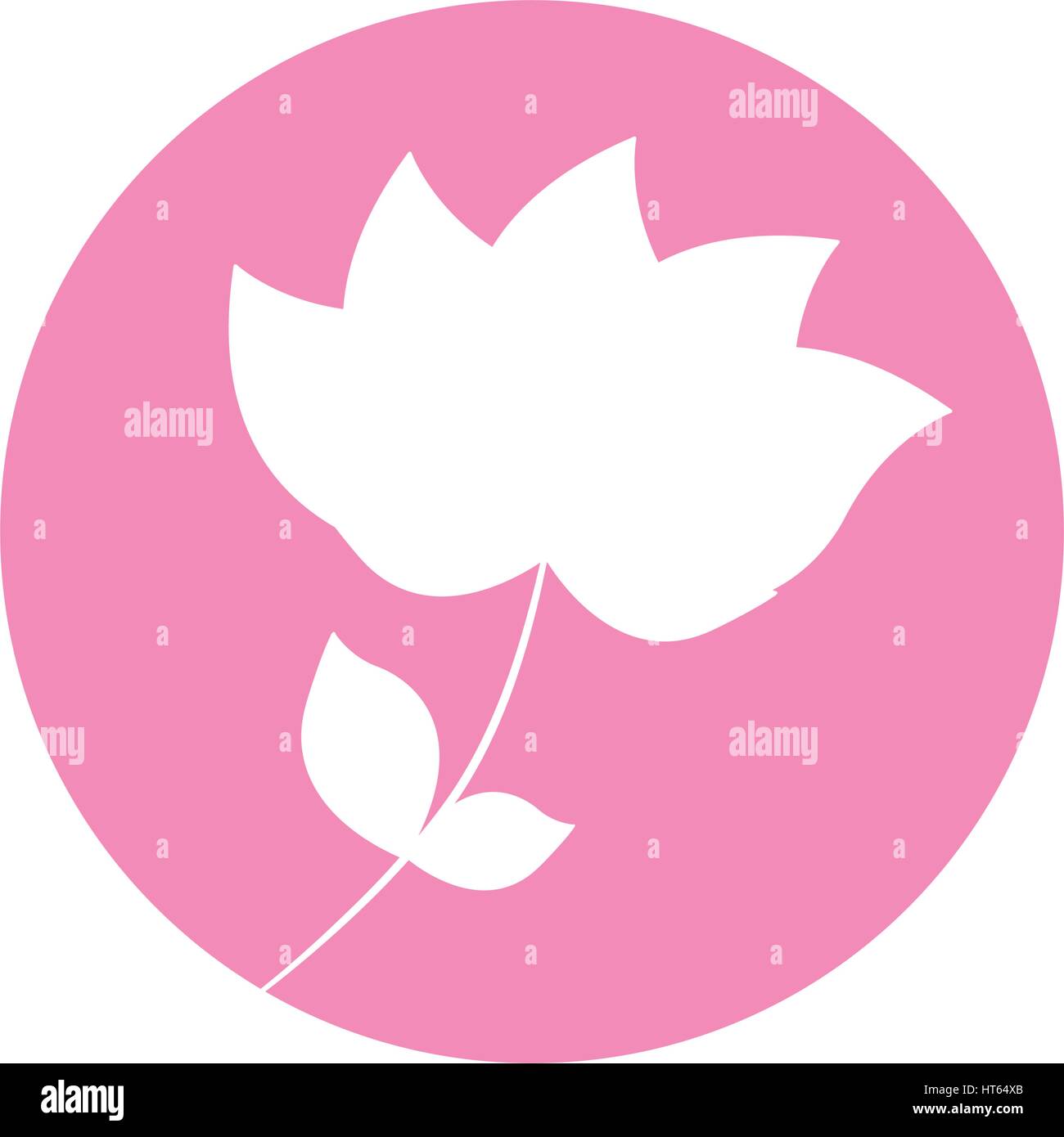 flower nature flourishes icon Stock Vector Image & Art - Alamy