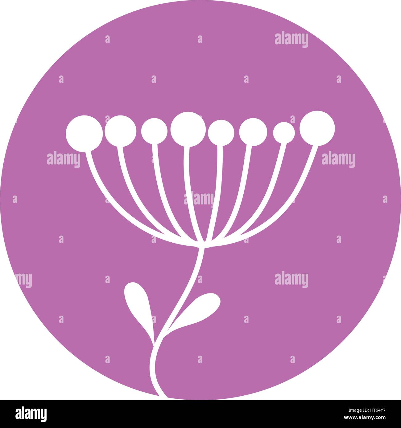 flower sprout natural icon Stock Vector Image & Art - Alamy