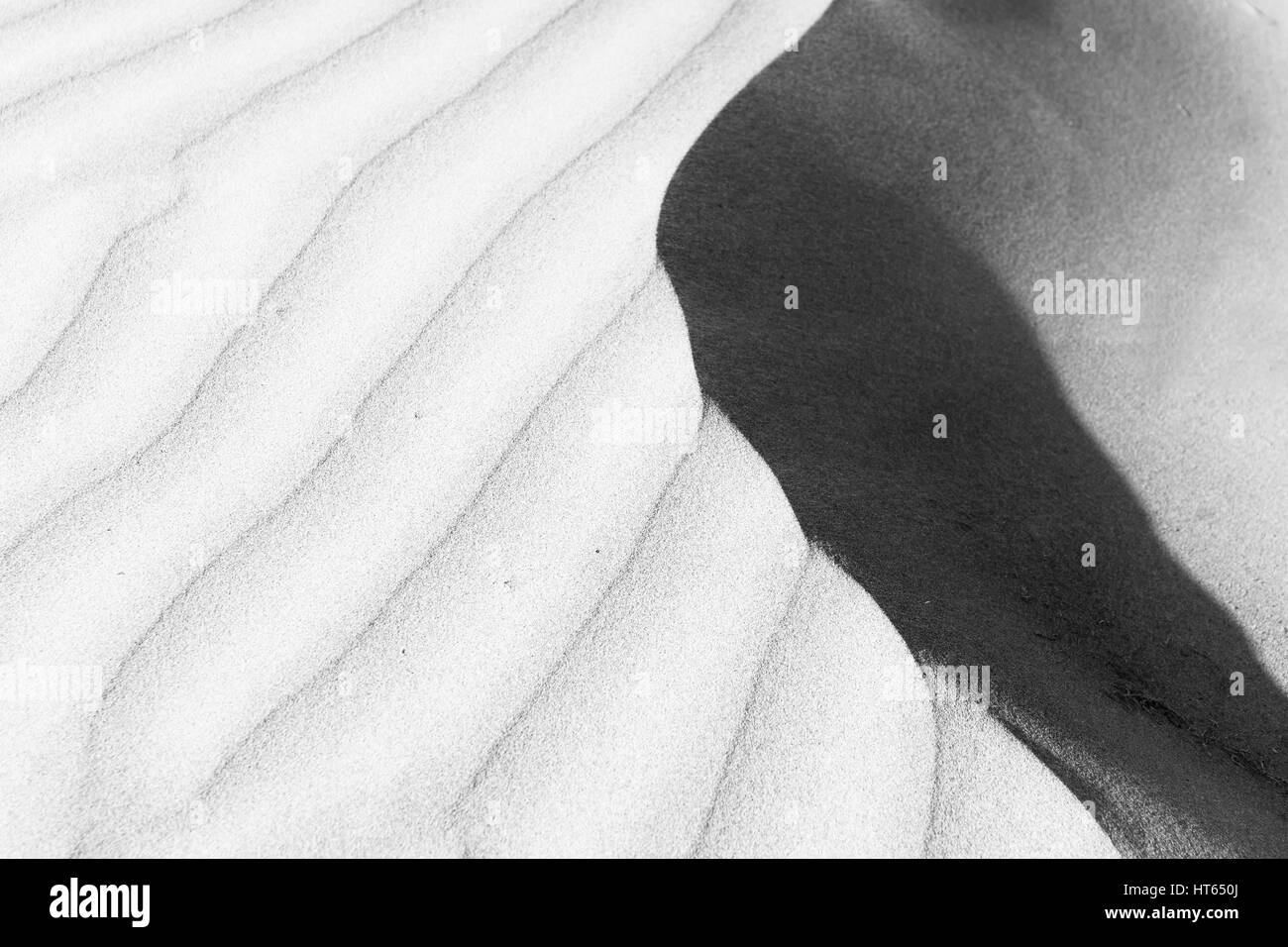 Windswept sand patterns Ninety Mile Beach, Northland NZ Stock Photo - Alamy