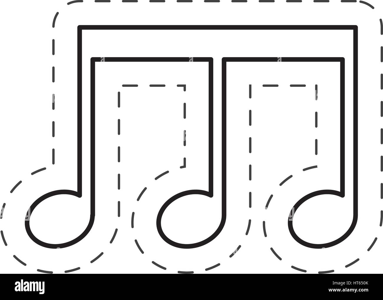 Musical theory Stock Vector Images - Alamy