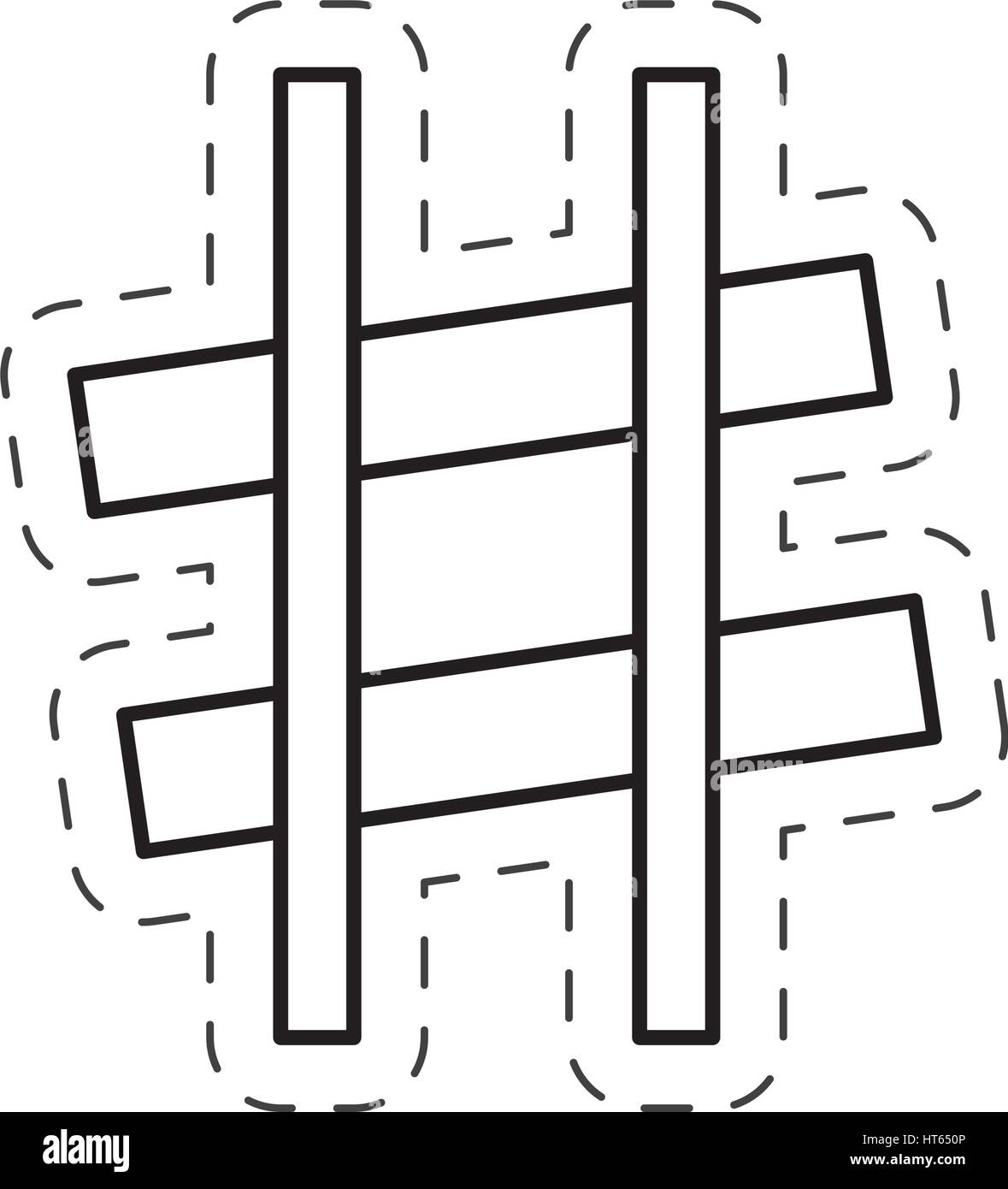 sharp music note cut line Stock Vector Image & Art - Alamy