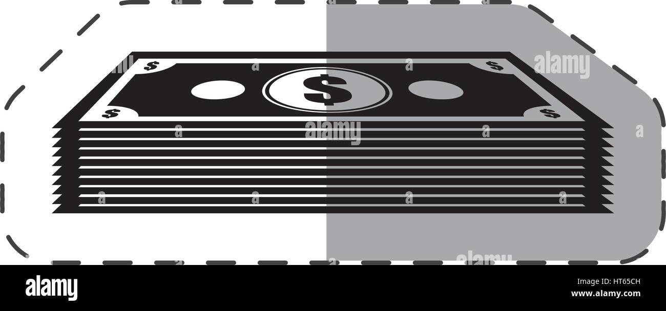 dollar money stack icon Stock Vector Image & Art - Alamy