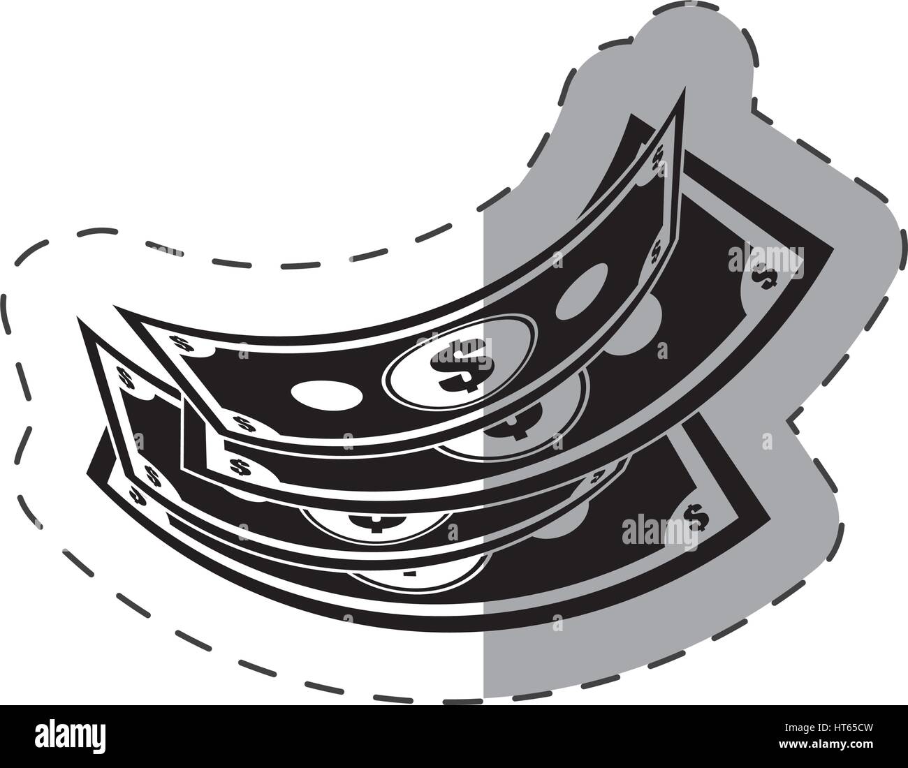 dollar money rich icon Stock Vector Image & Art - Alamy