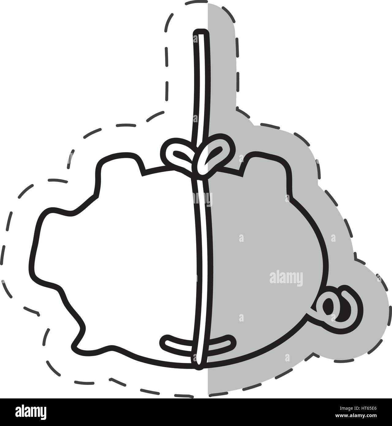 piggy money hanging icon Stock Vector Image & Art - Alamy