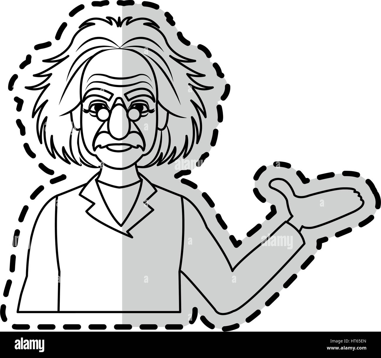 albert einstein icon image Stock Vector Image & Art - Alamy