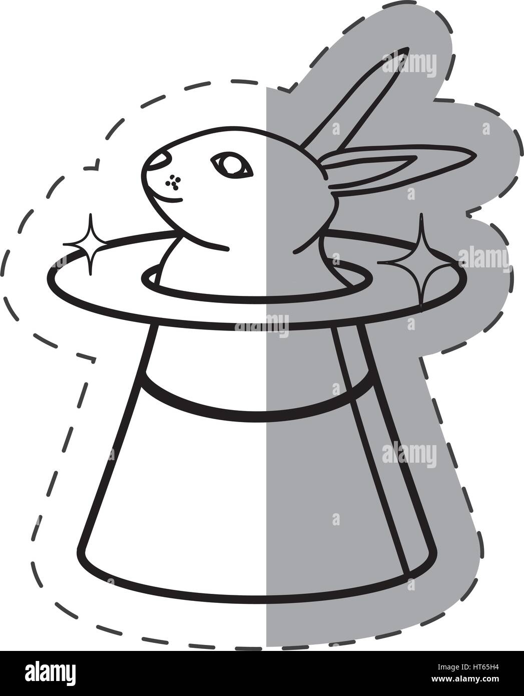 Rabbit Hat Magician Stock Photos & Rabbit Hat Magician Stock Images - Alamy