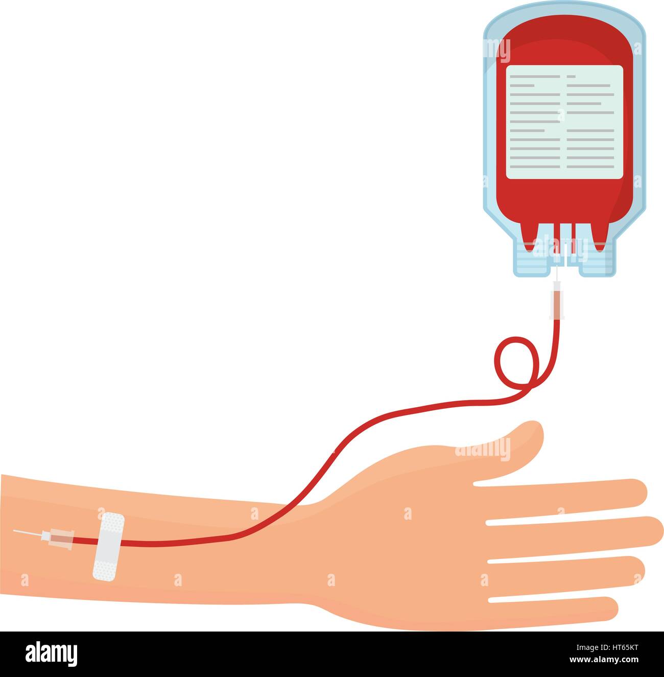Blood drip and needle Stock Vector Images - Alamy