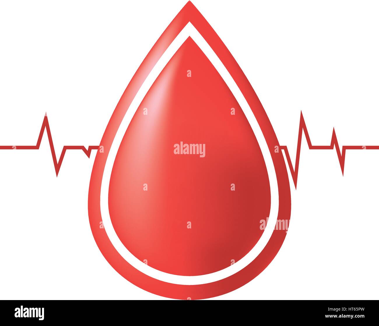 blood donation drop symbol Stock Vector Image & Art - Alamy