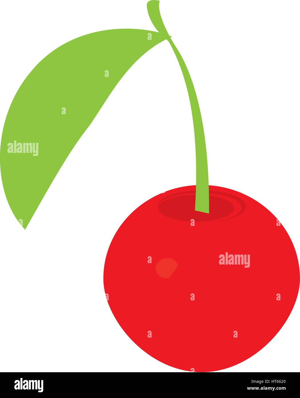 cherry sweet fruit icon Stock Vector Image & Art - Alamy