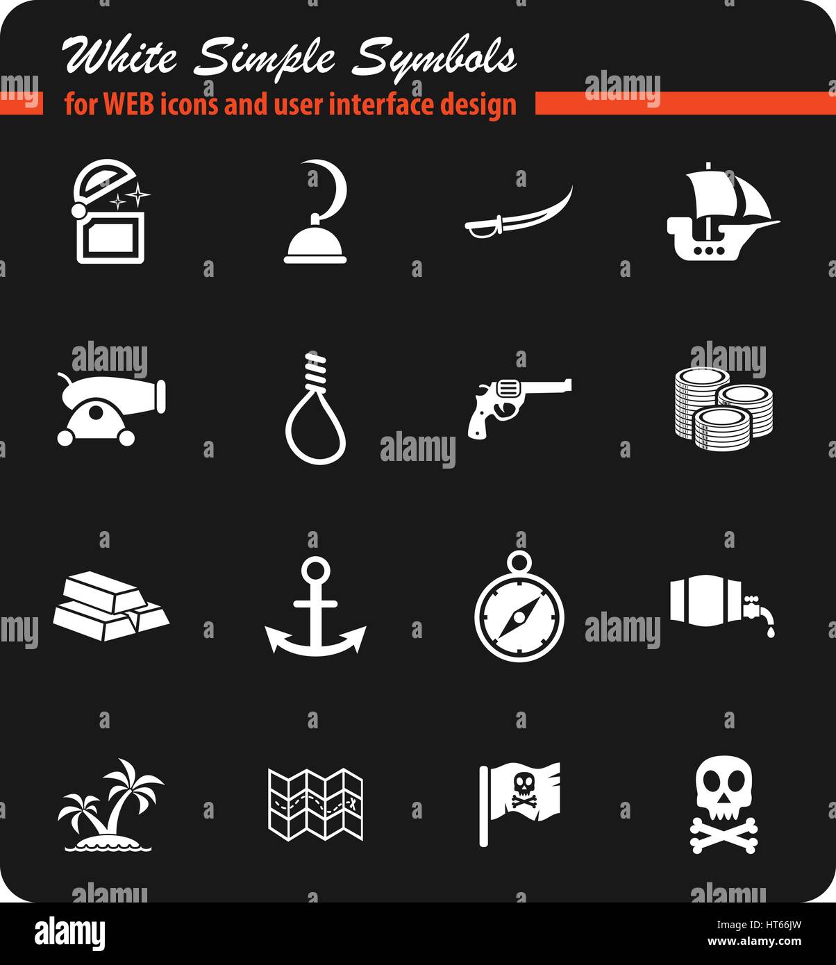 Symbols pirates hi-res stock photography and images - Alamy