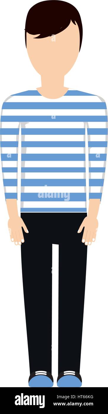 character man faceless image Stock Vector Image & Art - Alamy