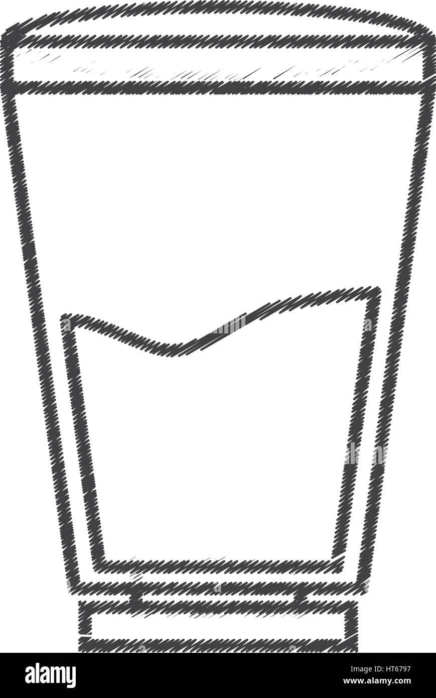 glass water fresh line Stock Vector Image & Art - Alamy