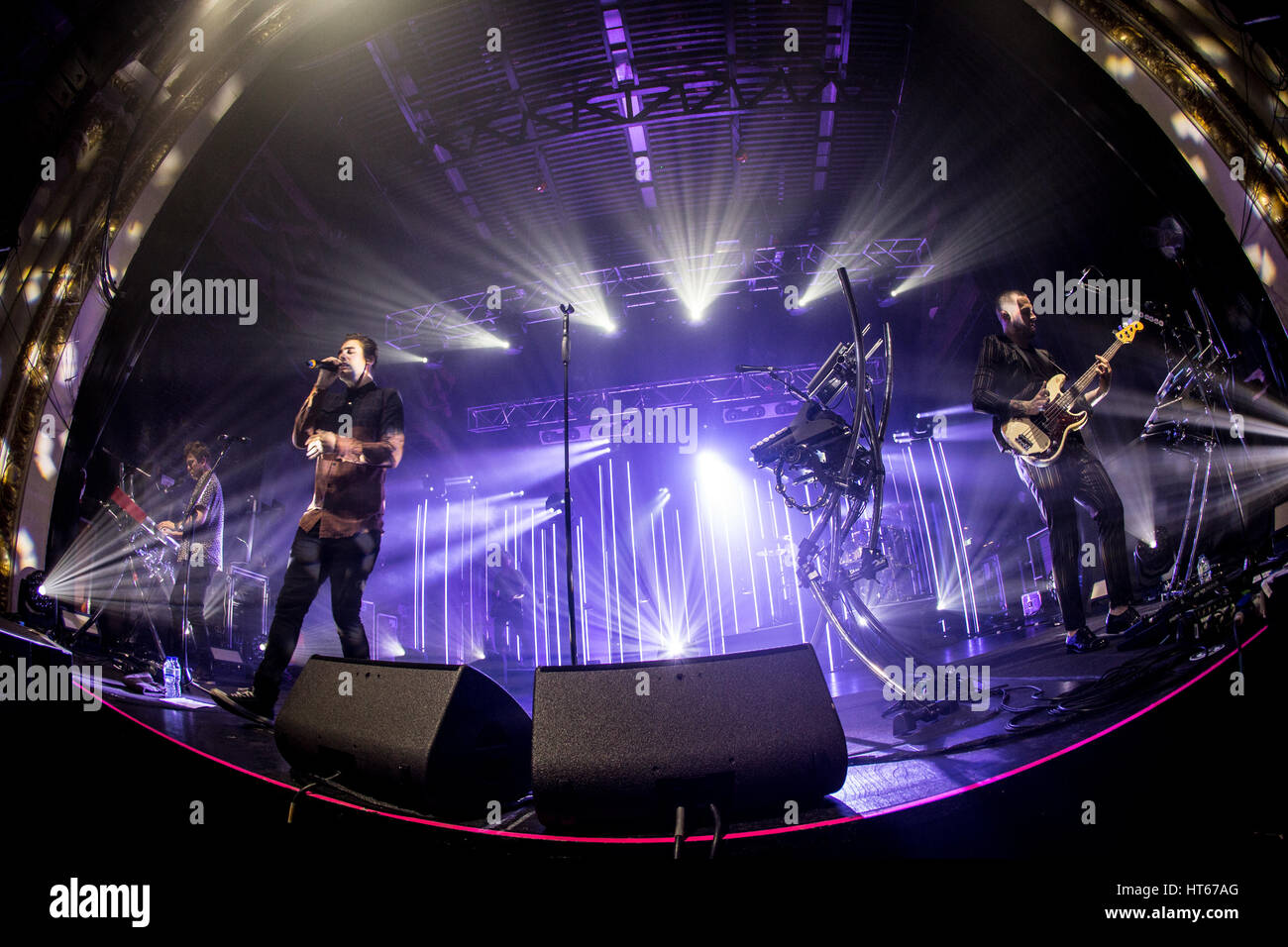 Busted performing live at the O2 Academy Bournemouth Featuring: Busted ...