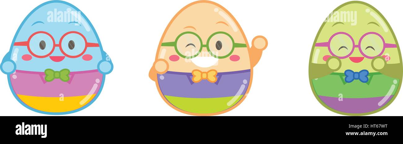 Illustration of geek easter egg style Stock Vector Image & Art - Alamy