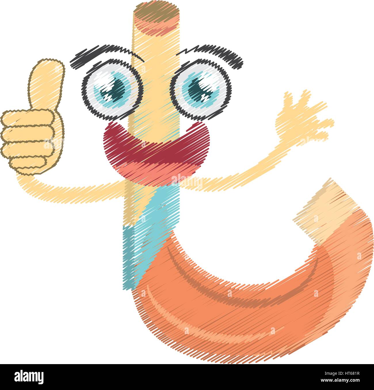 drawing horn party celebration Stock Vector Image & Art - Alamy