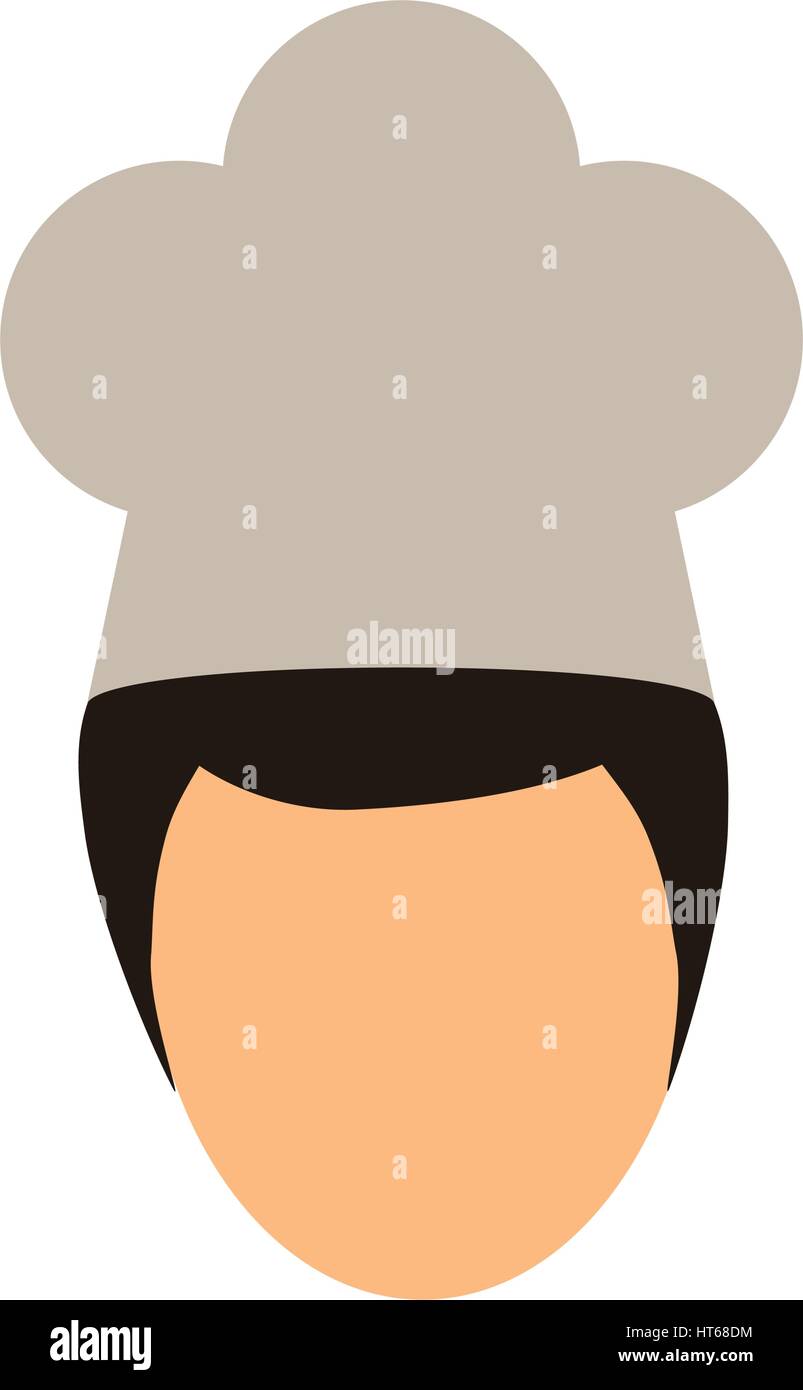 Chef faceless cartoon hi-res stock photography and images - Alamy