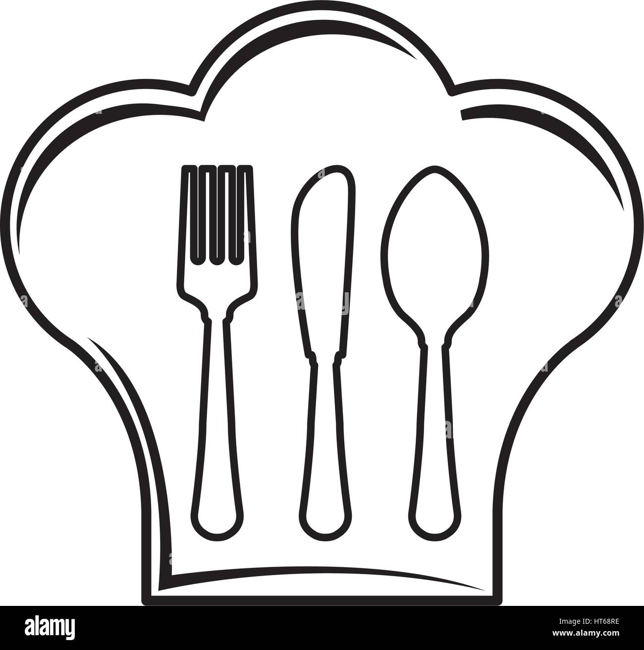 Chef hat symbol Stock Vector Image & Art - Alamy