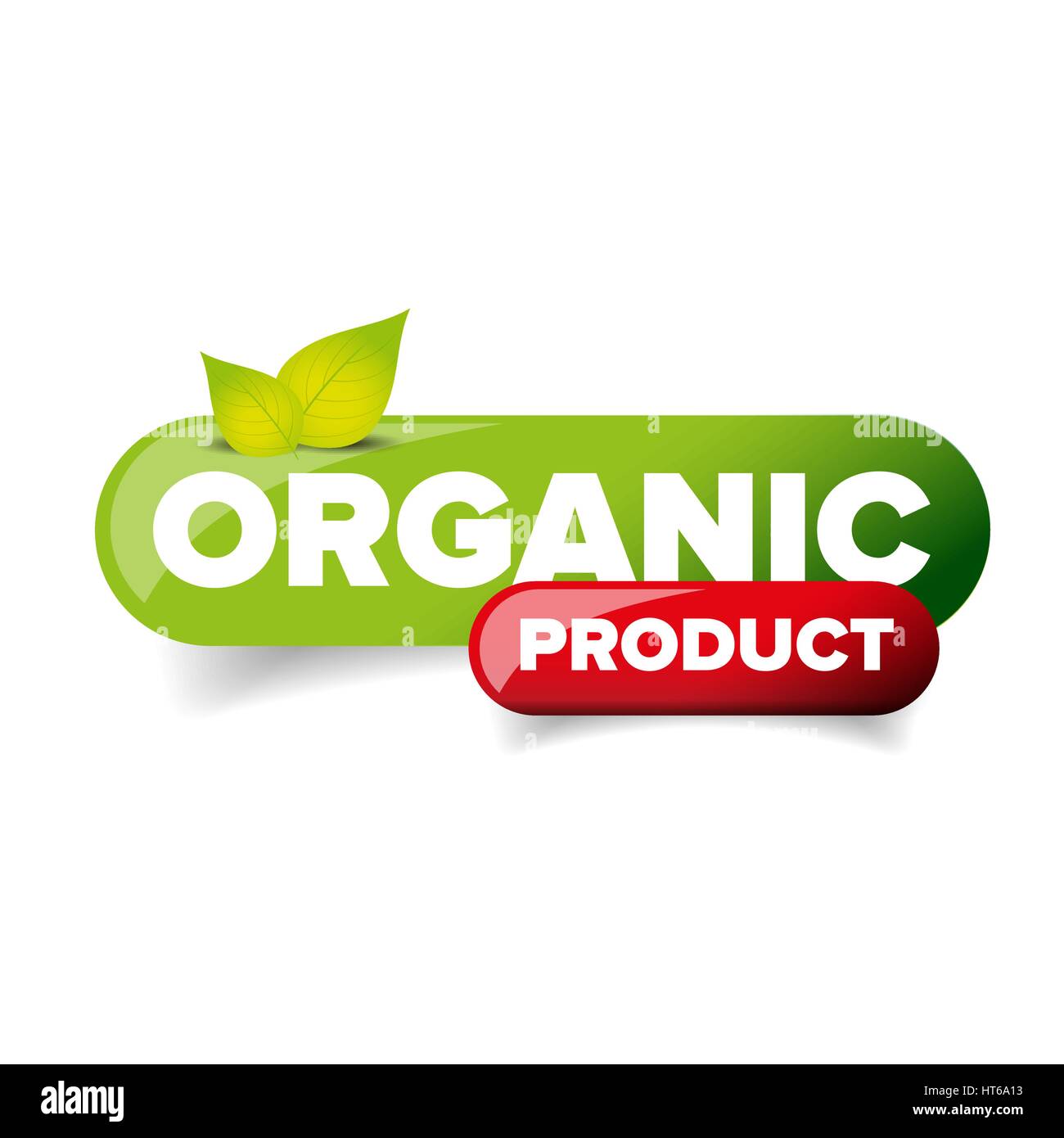 Organic Product button vector Stock Vector Image & Art - Alamy