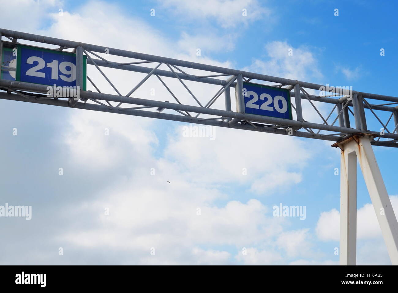 Number markers hi-res stock photography and images - Alamy