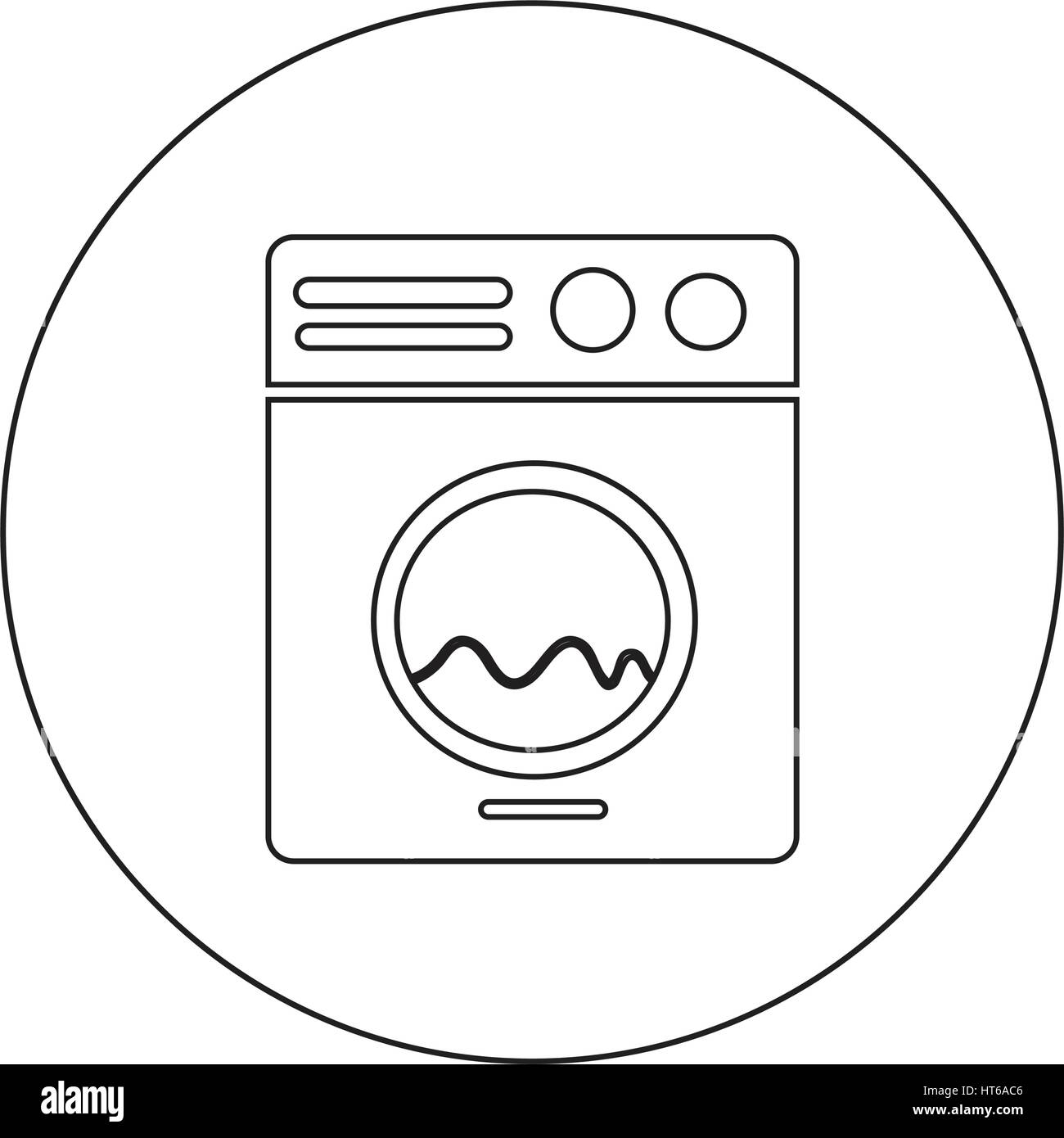 Washing machine icon illustration design Stock Vector Image & Art - Alamy