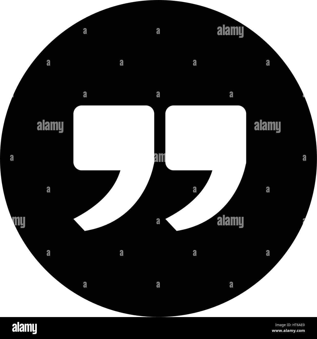 Creative quotation mark Black and White Stock Photos & Images - Alamy