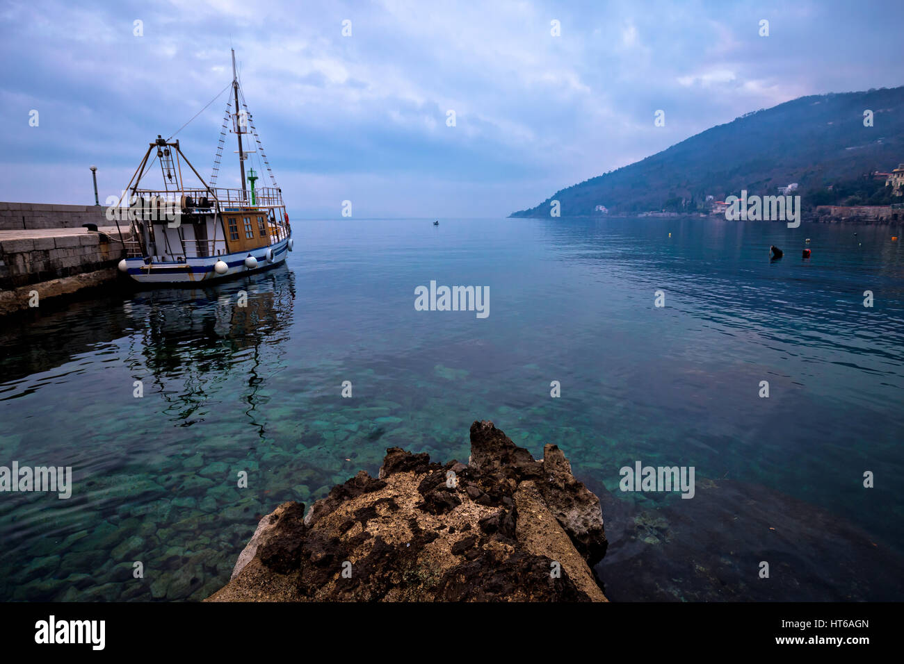 Seaside promenade lovran hi-res stock photography and images - Alamy