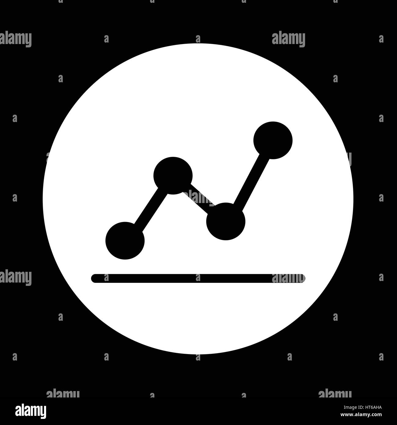 diagram graphs icon design Stock Vector Image & Art - Alamy