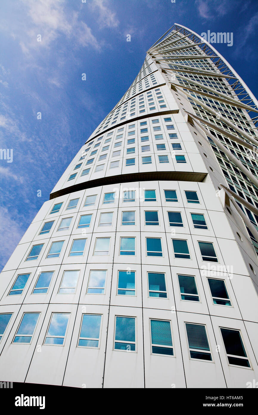 The impressive building Turning Torso is designed by the Spanish ...