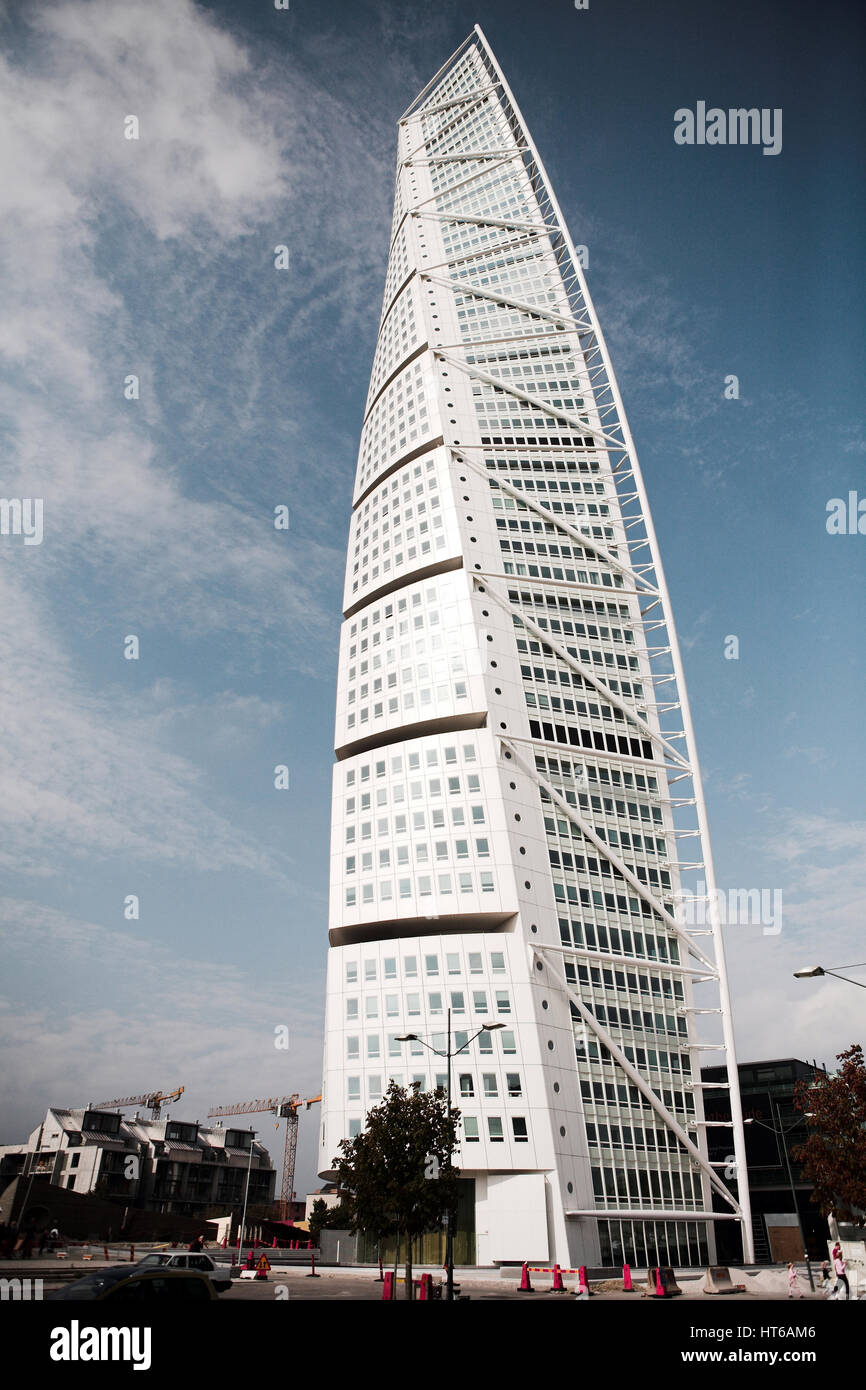 The impressive building Turning Torso is designed by the Spanish ...