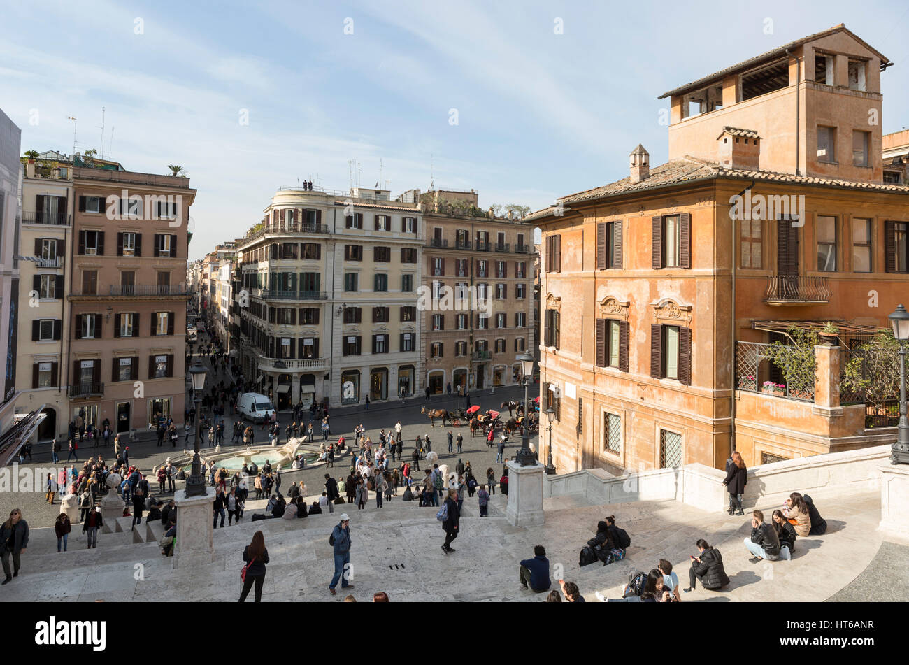 Spanish Steps, Piazza di Spagna, Rome Stock Photo - Alamy