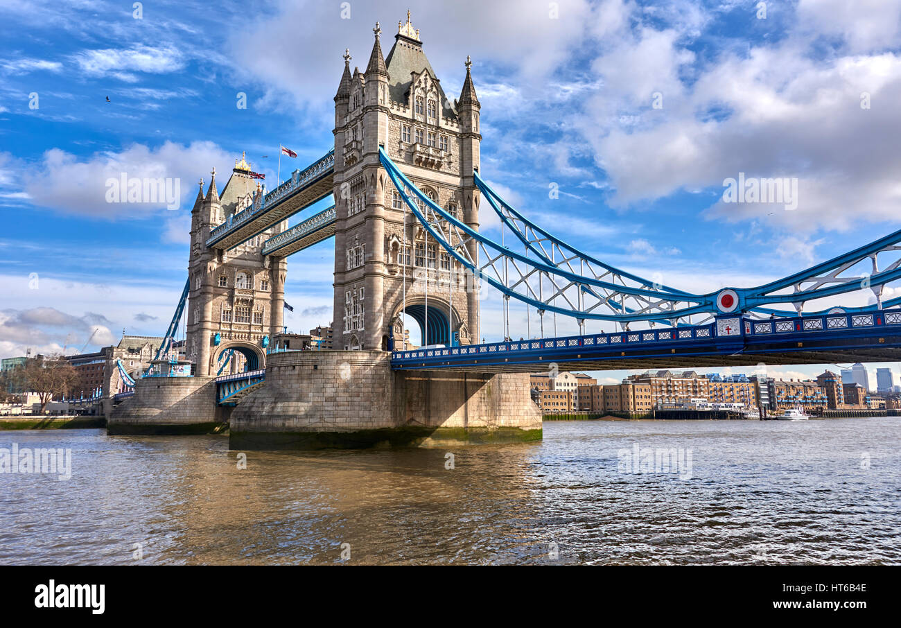 The bridge consists of two bridge towers hi-res stock photography and ...