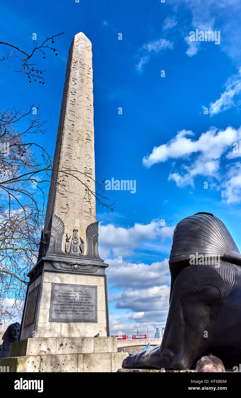 The London needle in the City of Westminster, on the Victoria ...