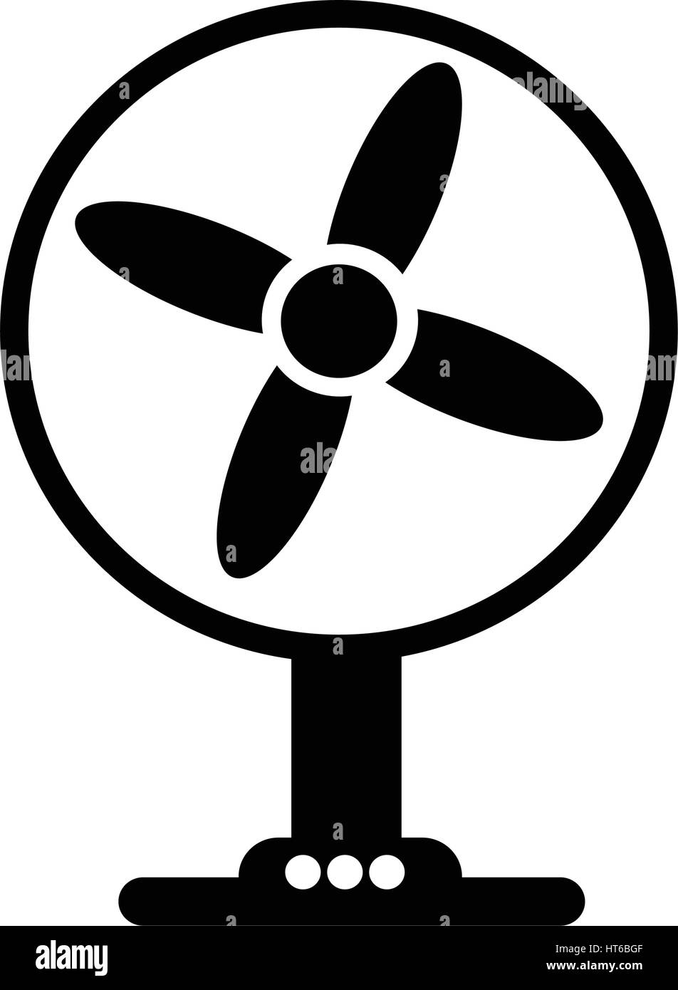Table fan icon illustration design Stock Vector Image & Art - Alamy