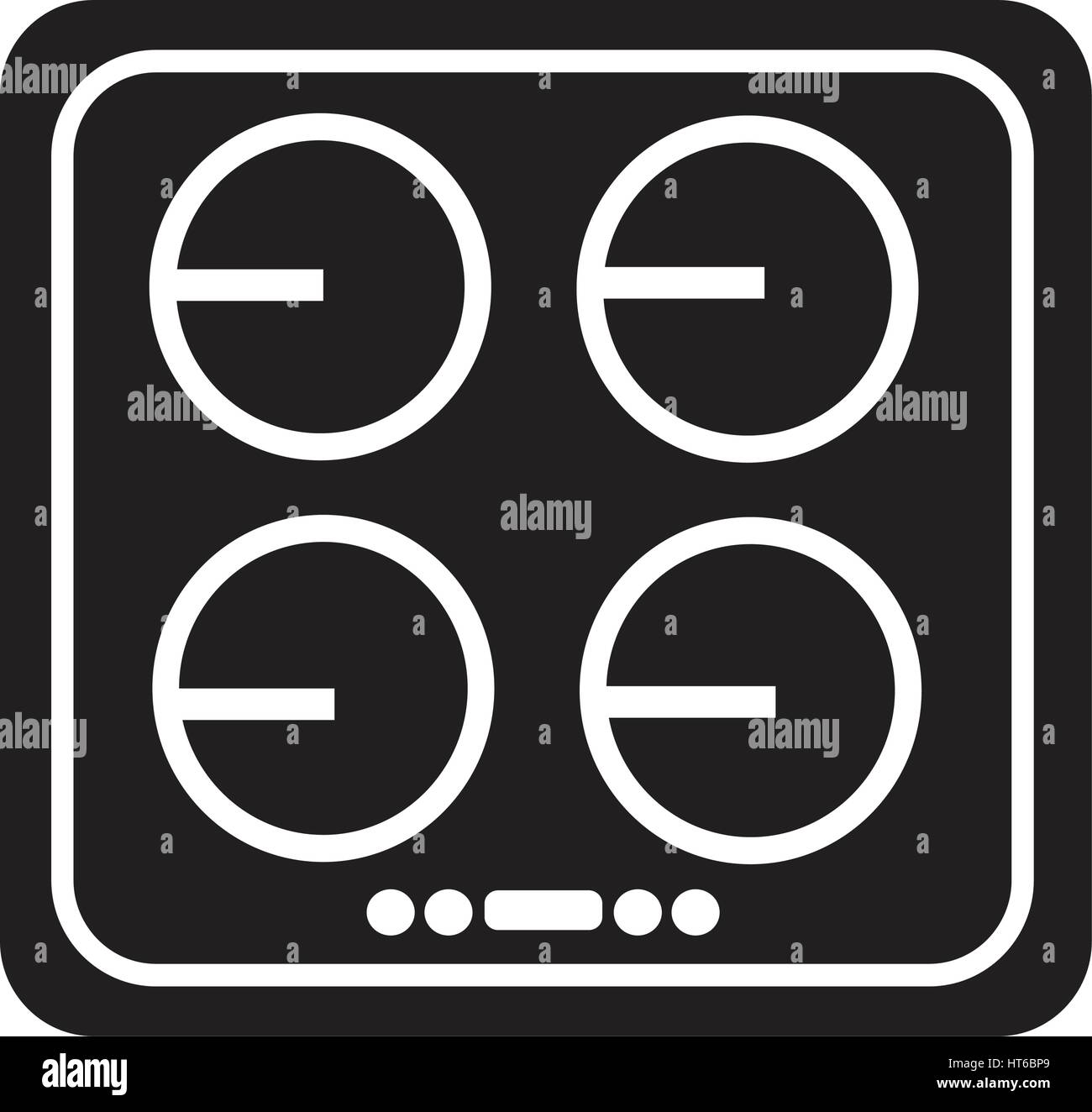 Ceramic hob symbol hi-res stock photography and images - Alamy