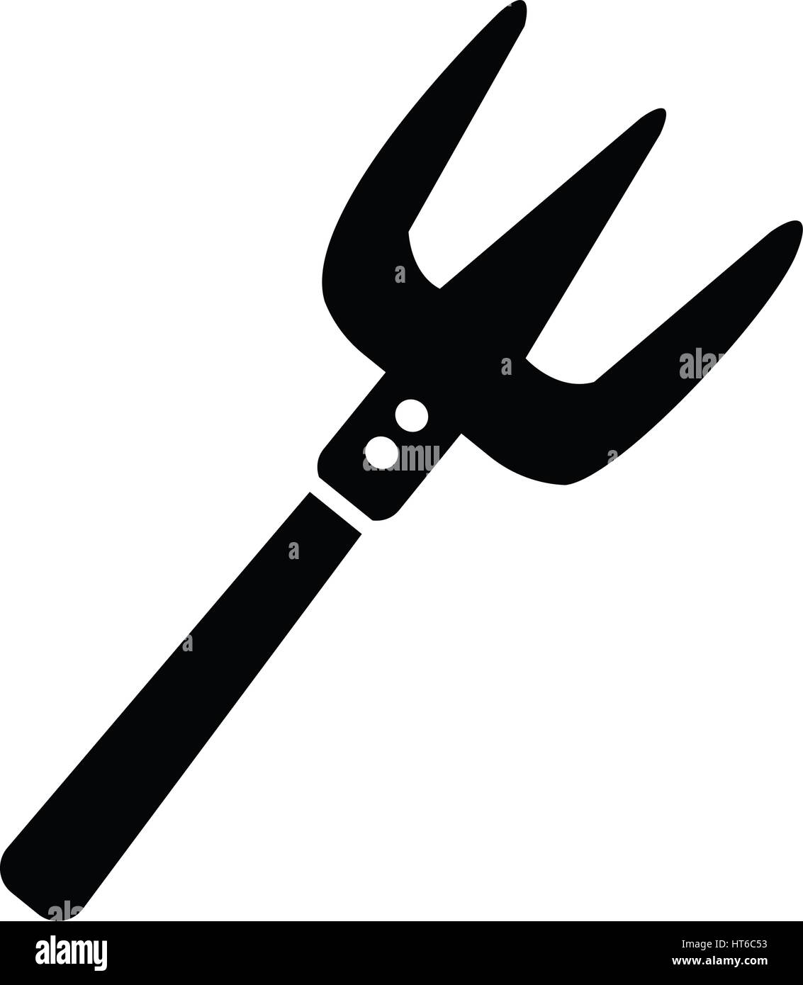 Pitchfork icon illustration design Stock Vector Image & Art - Alamy